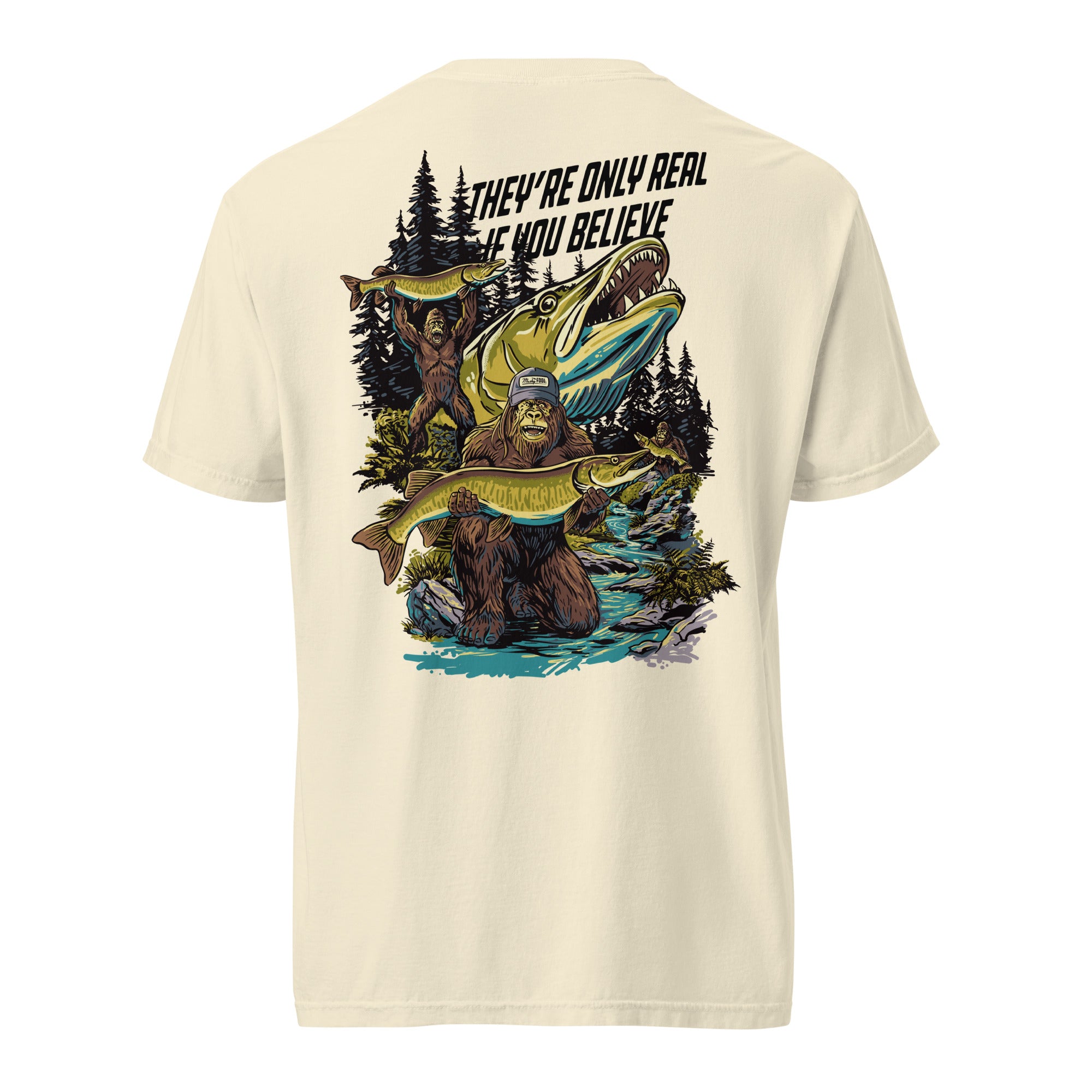Musky Fool® Bigfoot Collage T-Shirt